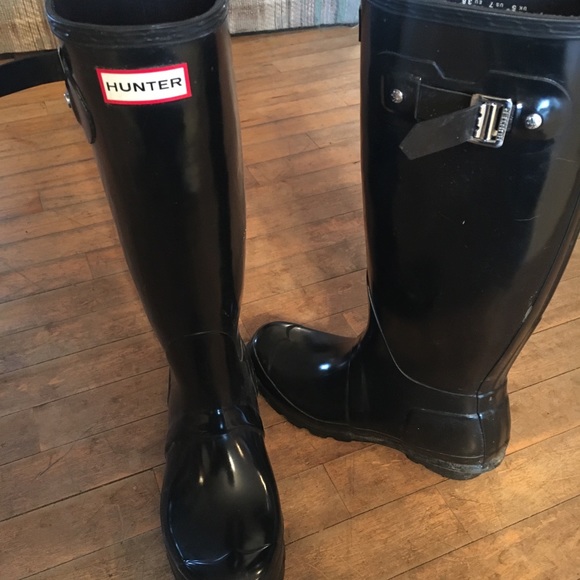 Hunter | Shoes | Original Tall Glossy Hunter Boots | Poshmark
